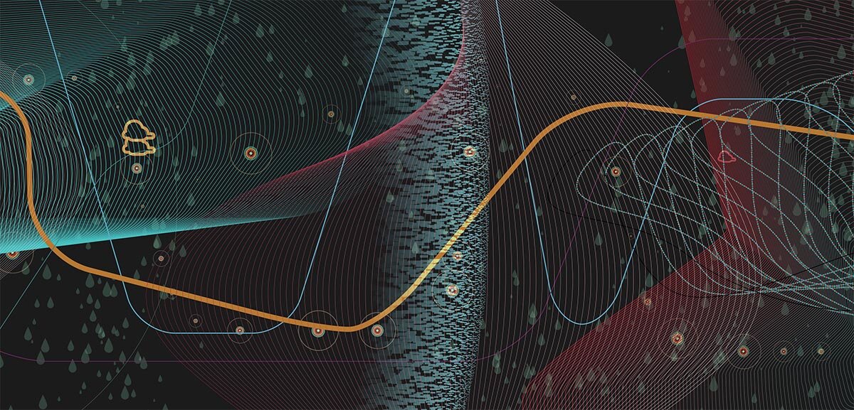 THE IBM/WEATHER CHANNEL MURAL — john hersey