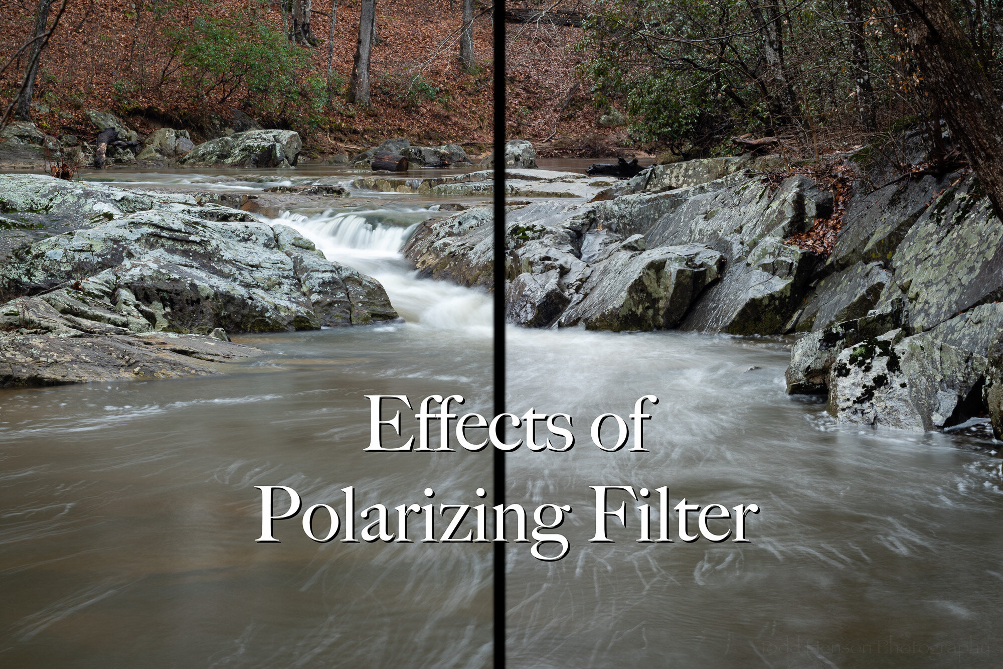 The Effects of a Polarizing Filter on Waterfalls and Woods — Todd ...