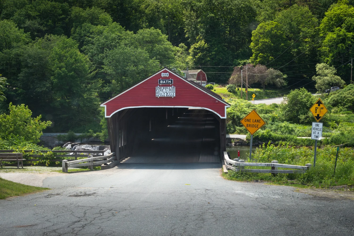 Historic Bath Village Covered Bridge (New Hampshire) — Todd Henson ...