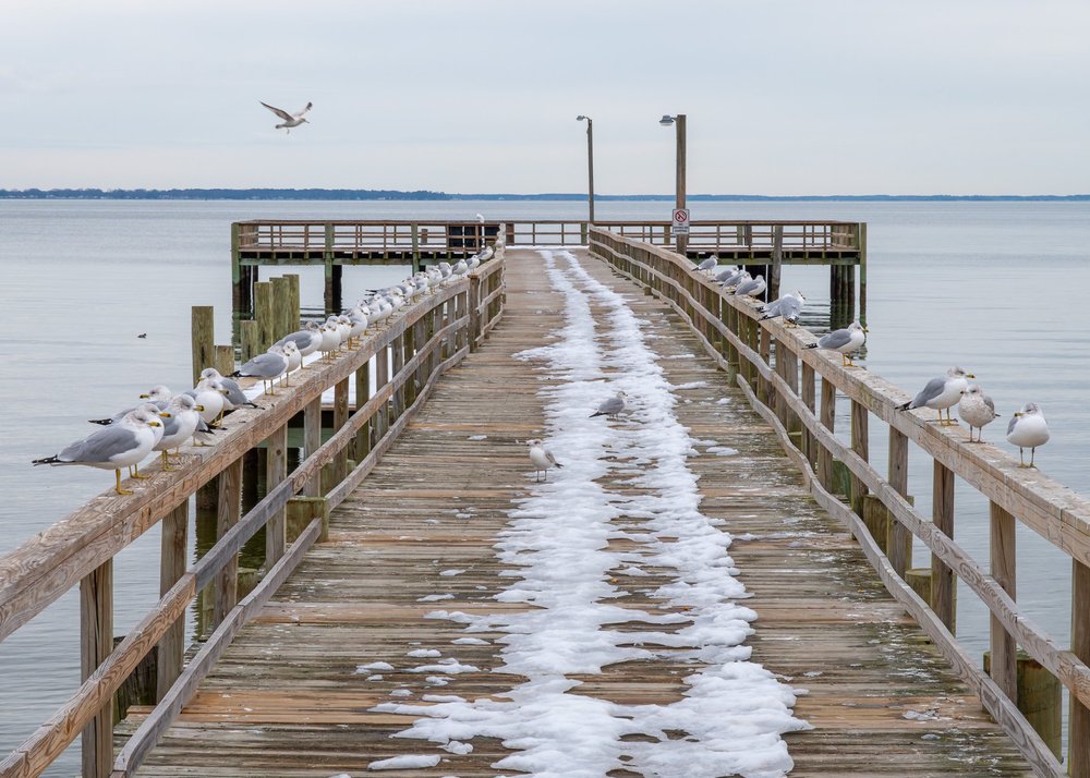 Colonial Beach in Winter — Todd Henson Photography
