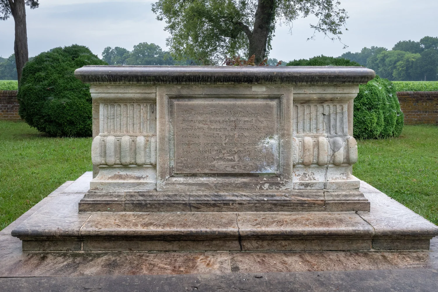 The Burial Ground at George Washington Birthplace National Monument ...