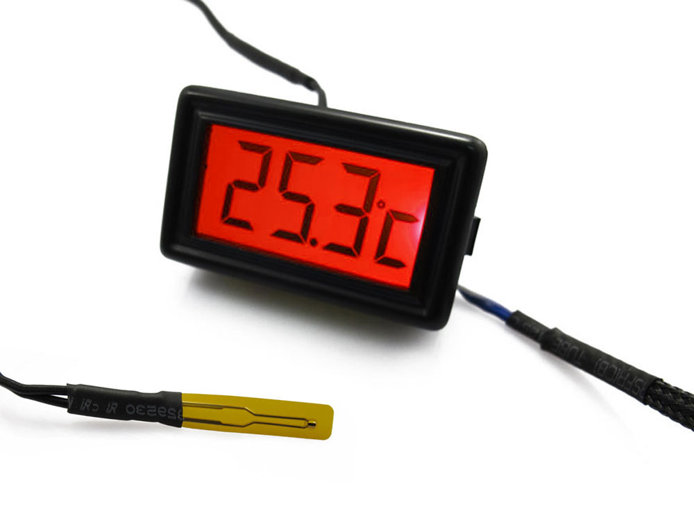 LCD Temperature Display V3 + Flat Sensor — XSPC - Performance PC Water ...