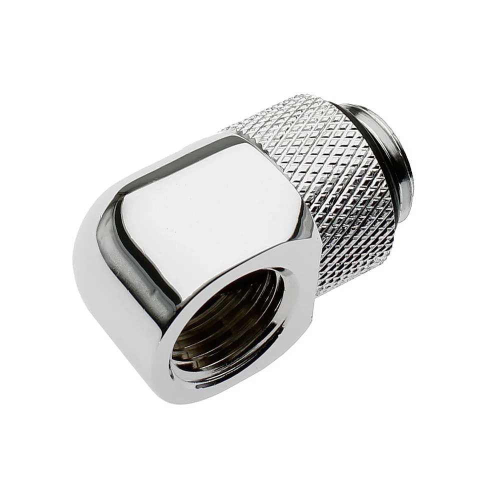 XSPC G1/4, 90 Degree Classic Rotary Fitting - Chrome — XSPC ...