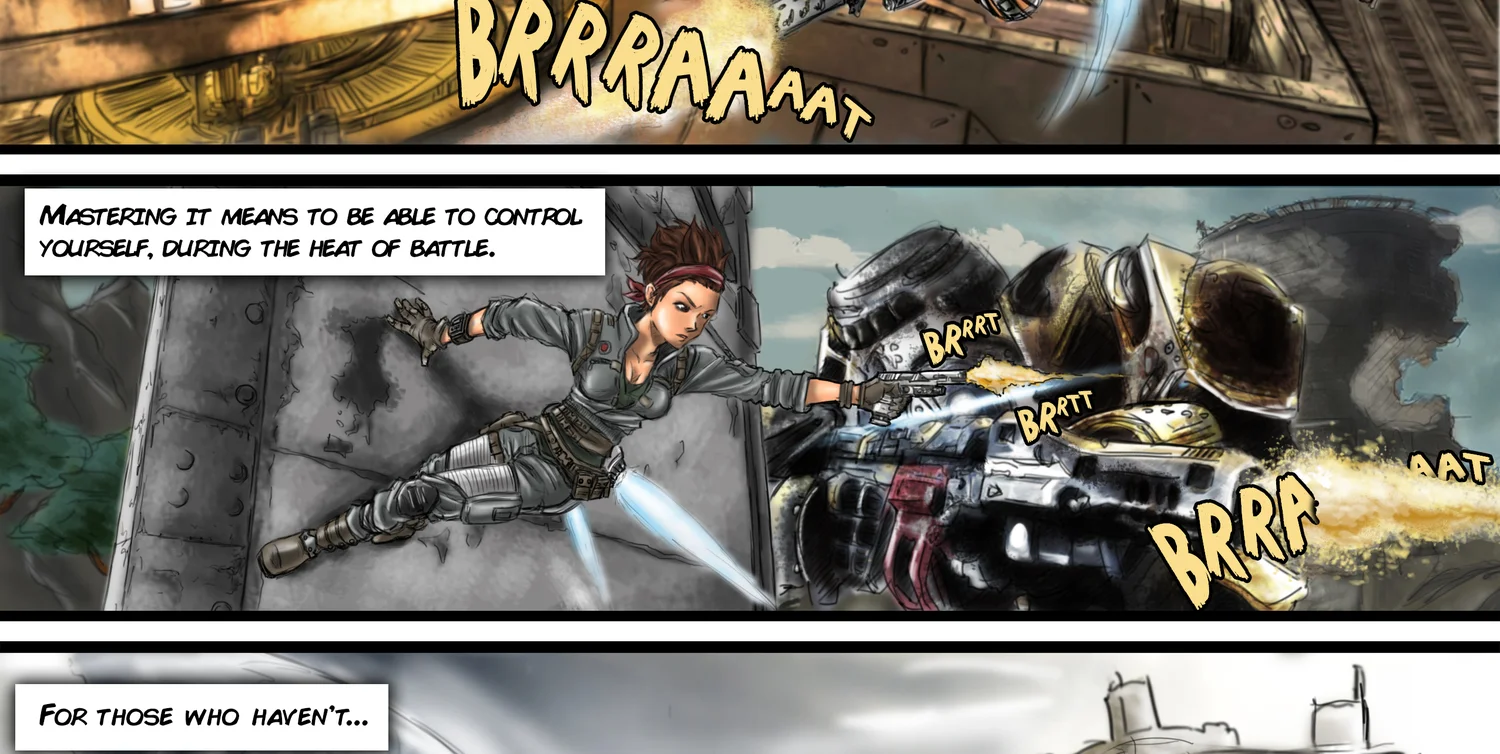 Parkour in Titanfall! An original comic collaboration on Titanfall from ...