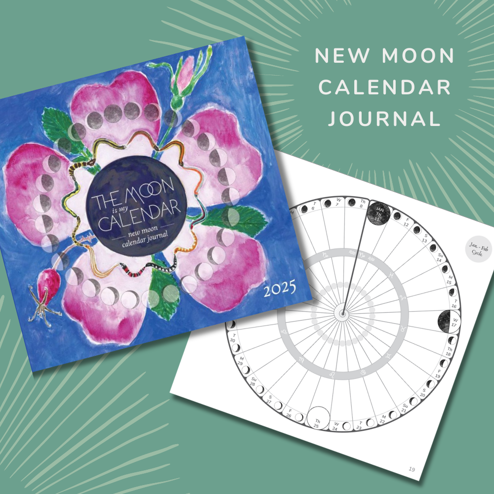 lunar tracking — THE MOON IS MY CALENDAR