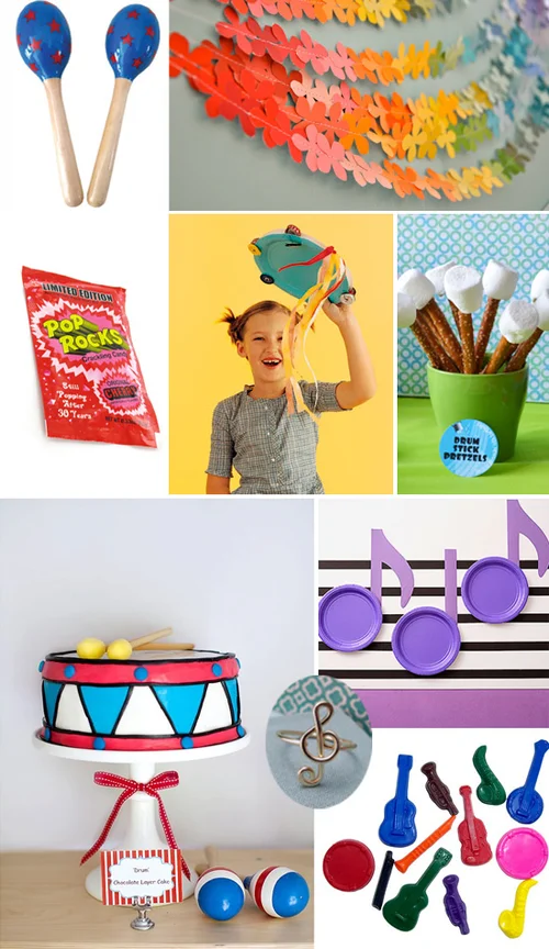 A Music Themed Birthday Party — Holland Family
