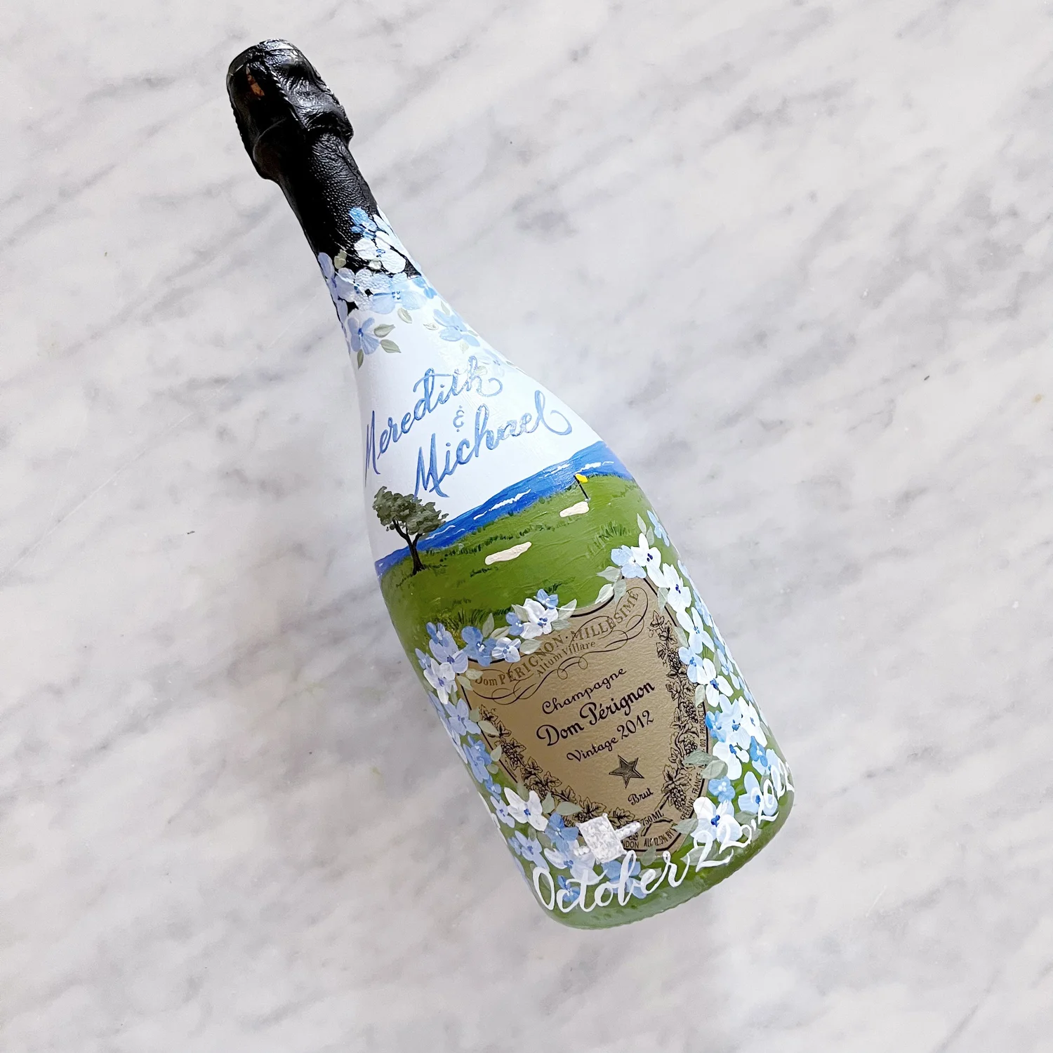 Champagne Painting