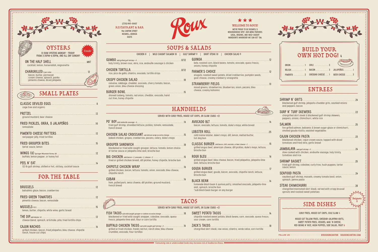 Eat. — ROUX ON CANTON