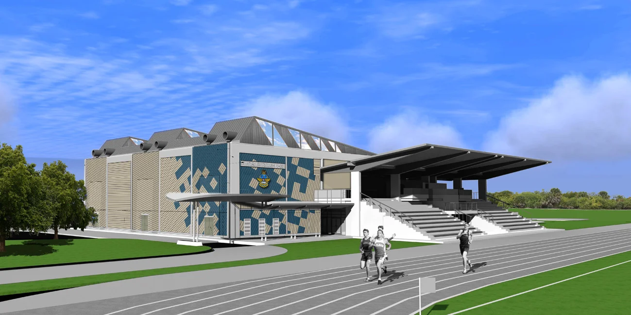 New RBAF Sport Complex — Arkitek Idris