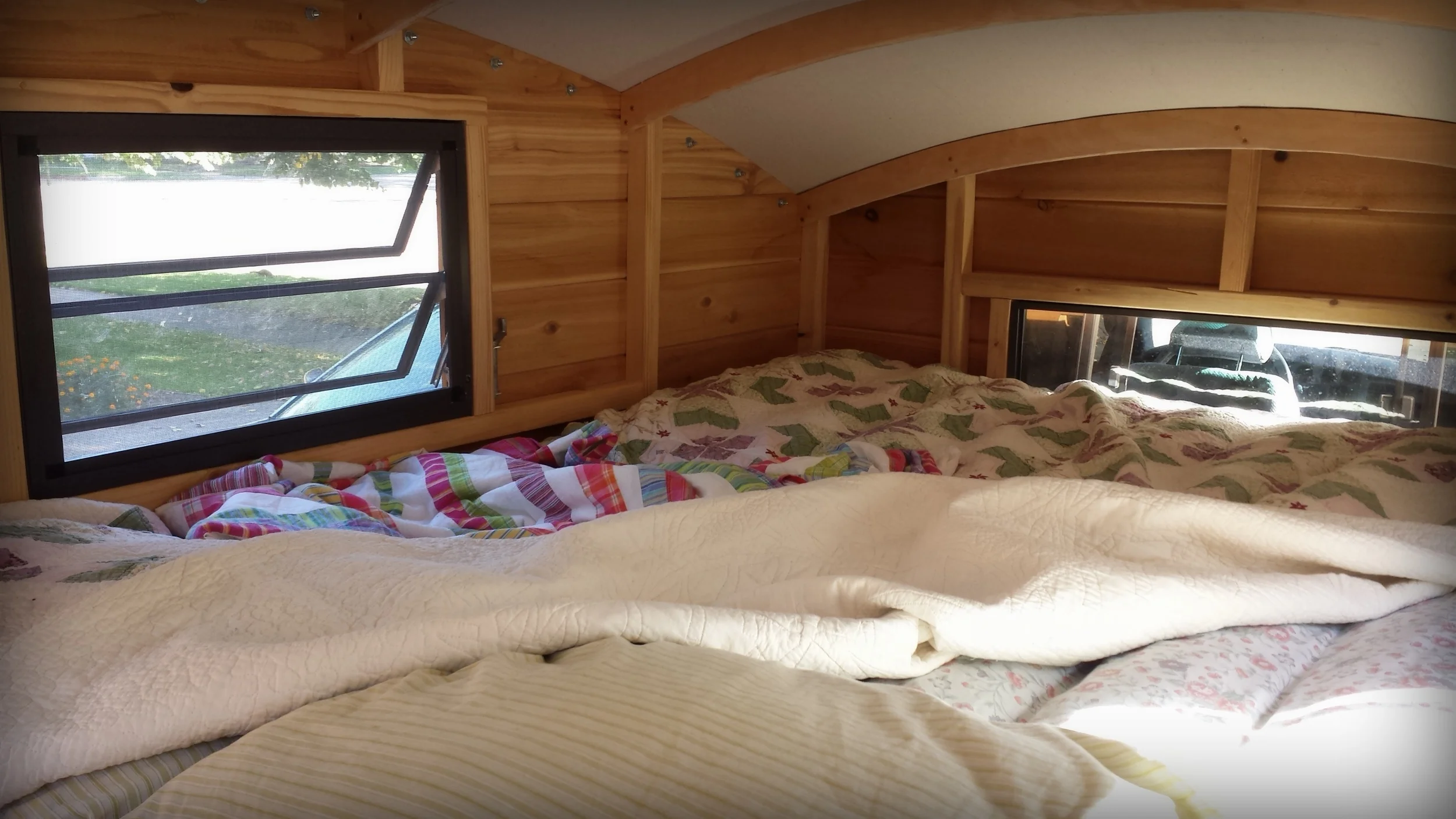 Small Camper Shell Interior