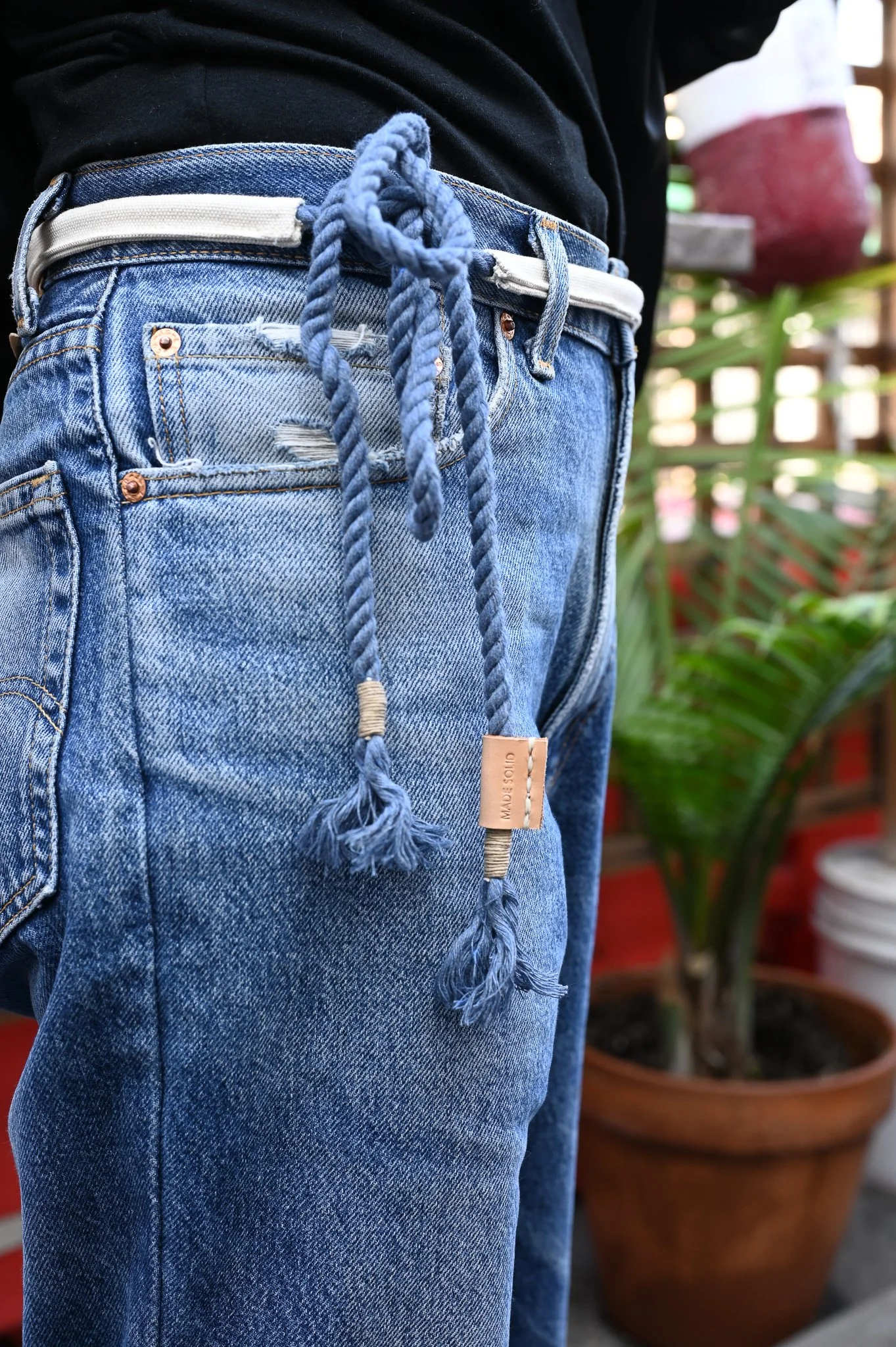 Canvas Rope Belt — Made Solid