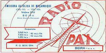Radio Pax (Mozambique): 1974 — The Shortwave Radio Audio Archive