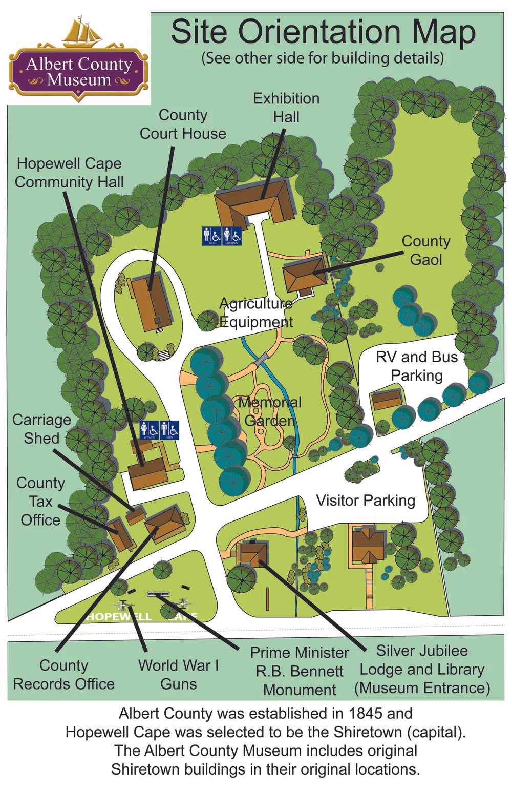 MUSEUM MAP — Albert County Museum & RB Bennett Centre