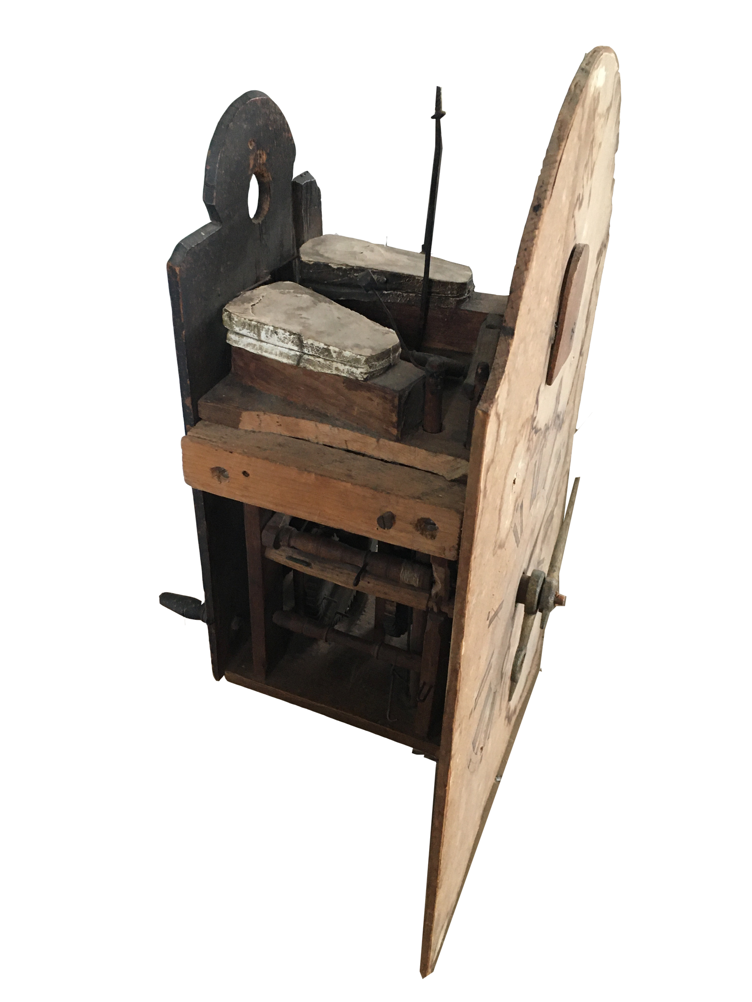 Artefact of the Week 2021 - 04. Steeves Family Clock — Albert County ...