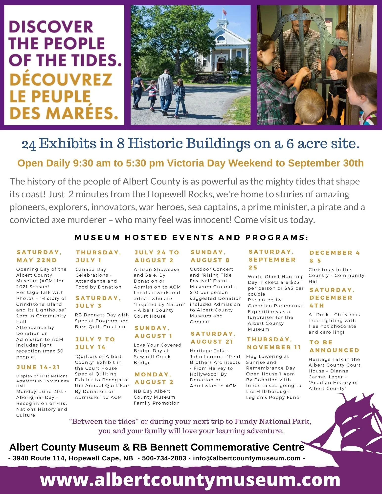 The Albert County Museum is proud to be a part of National Museum Day ...