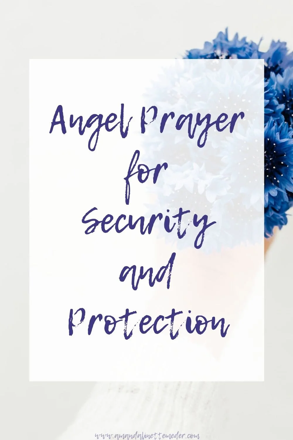 Angel Prayer for Security and Protection