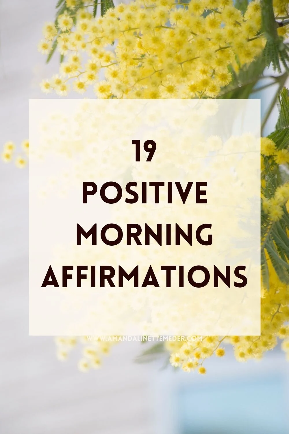 19 Positive Morning Affirmations
