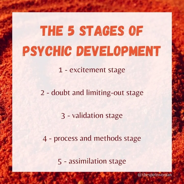 The 5 Stages Of Psychic Development