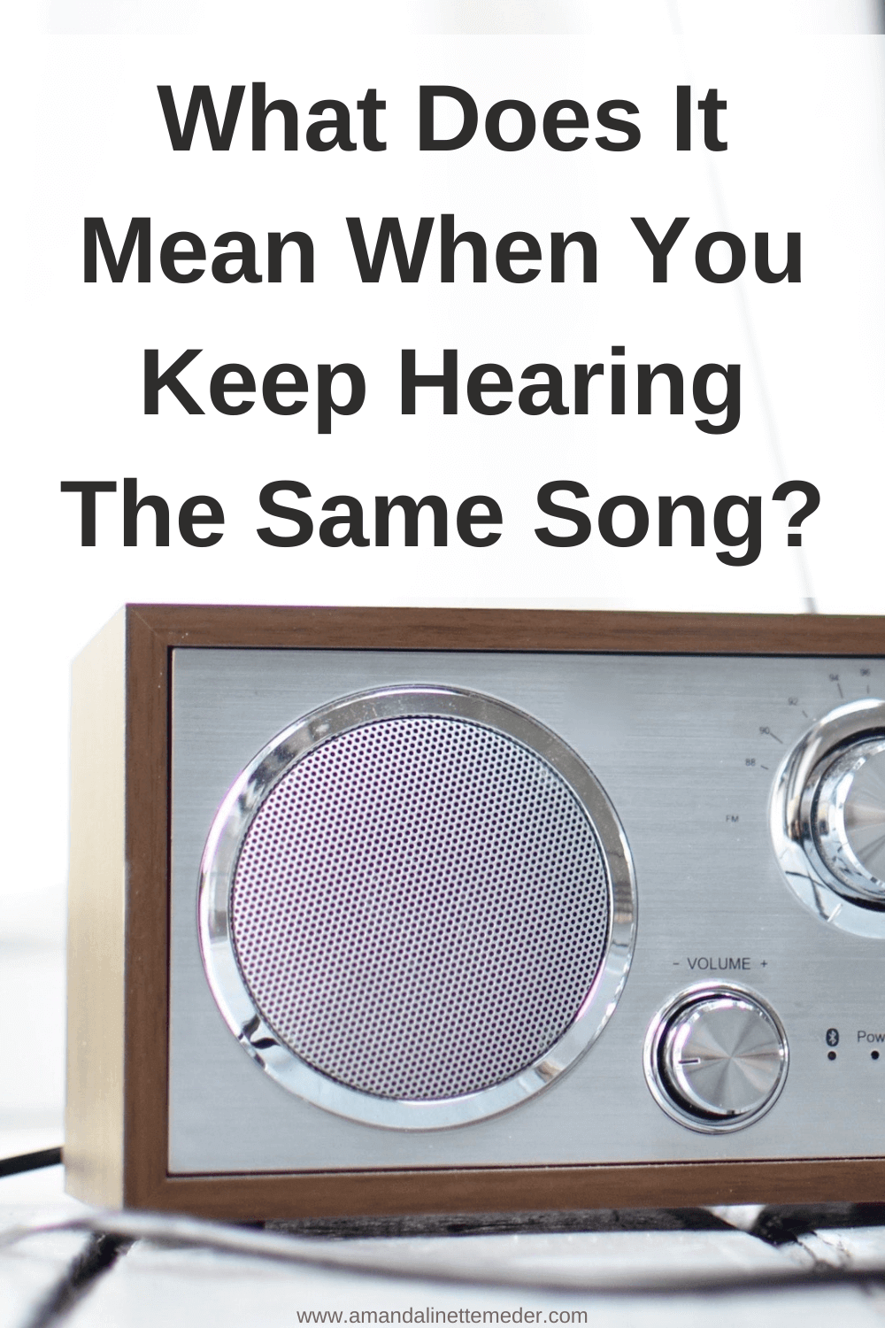What Does It Mean When You Keep Hearing The Same Song?