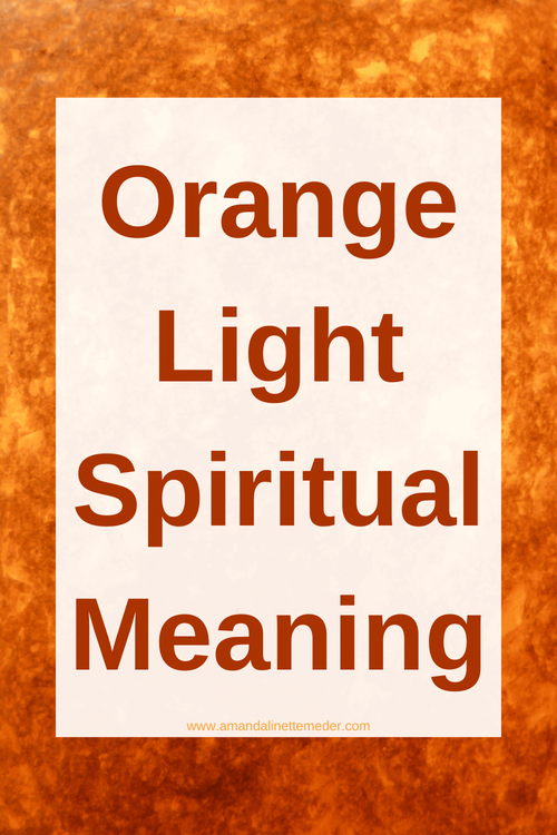 Orange Light Spiritual Meaning