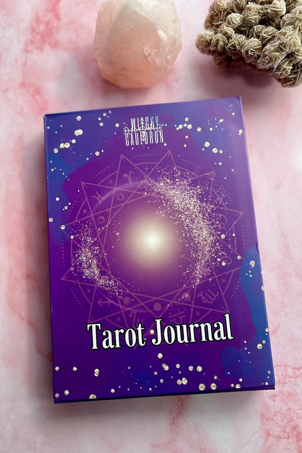 Witchy Cauldron Tarot Journal {with Stickers!}