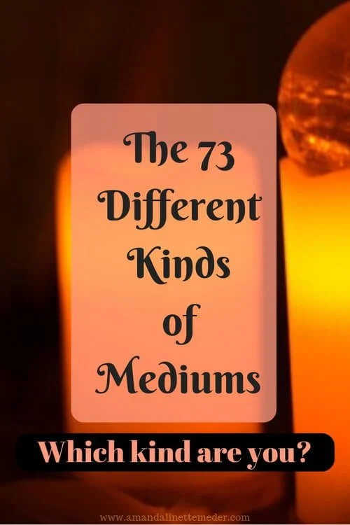 73 Different Kinds Of Mediums Described By Allan Kardec — Amanda ...
