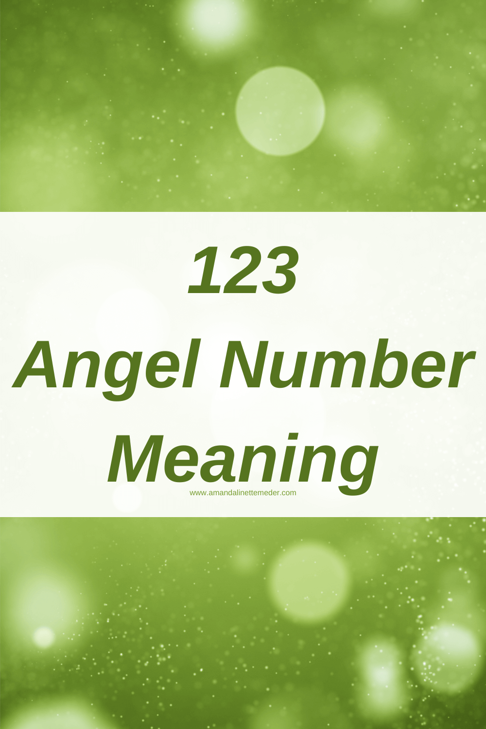 123 Angel Number Meaning