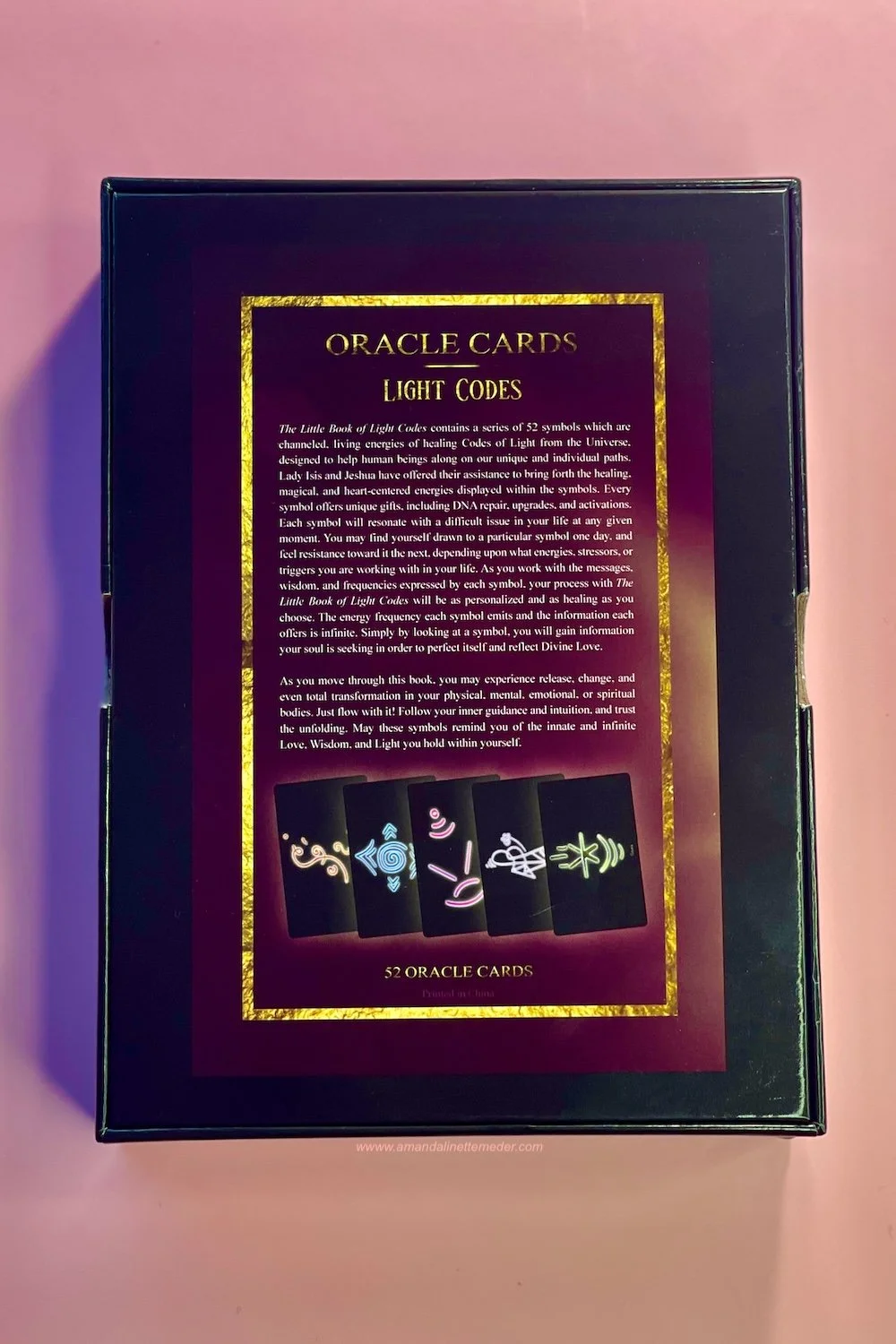 The Little Book of Light Codes Oracle Cards Review