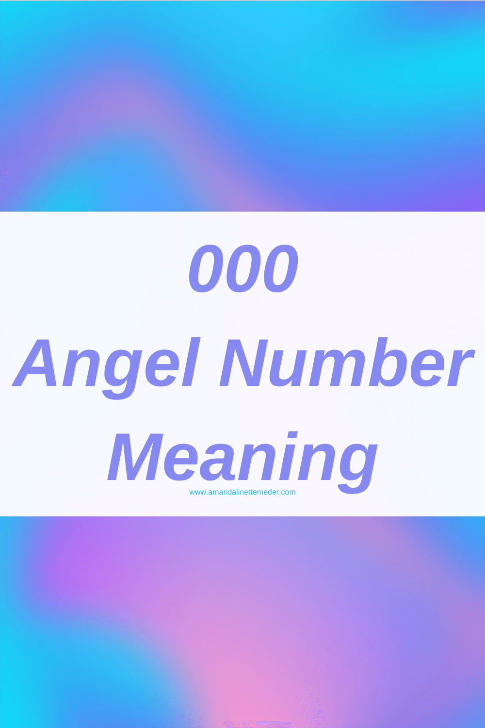 000 Angel Number Meaning — Amanda Linette Meder