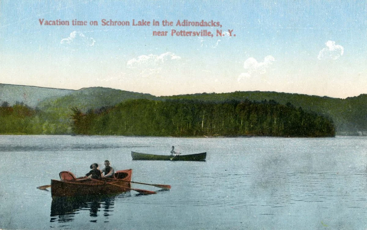 Schroon Lake In Postcards — SCHROON LAKER