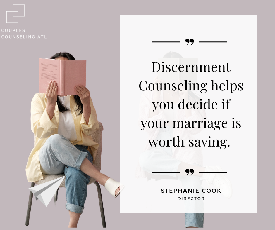When to consider Discernment Counseling