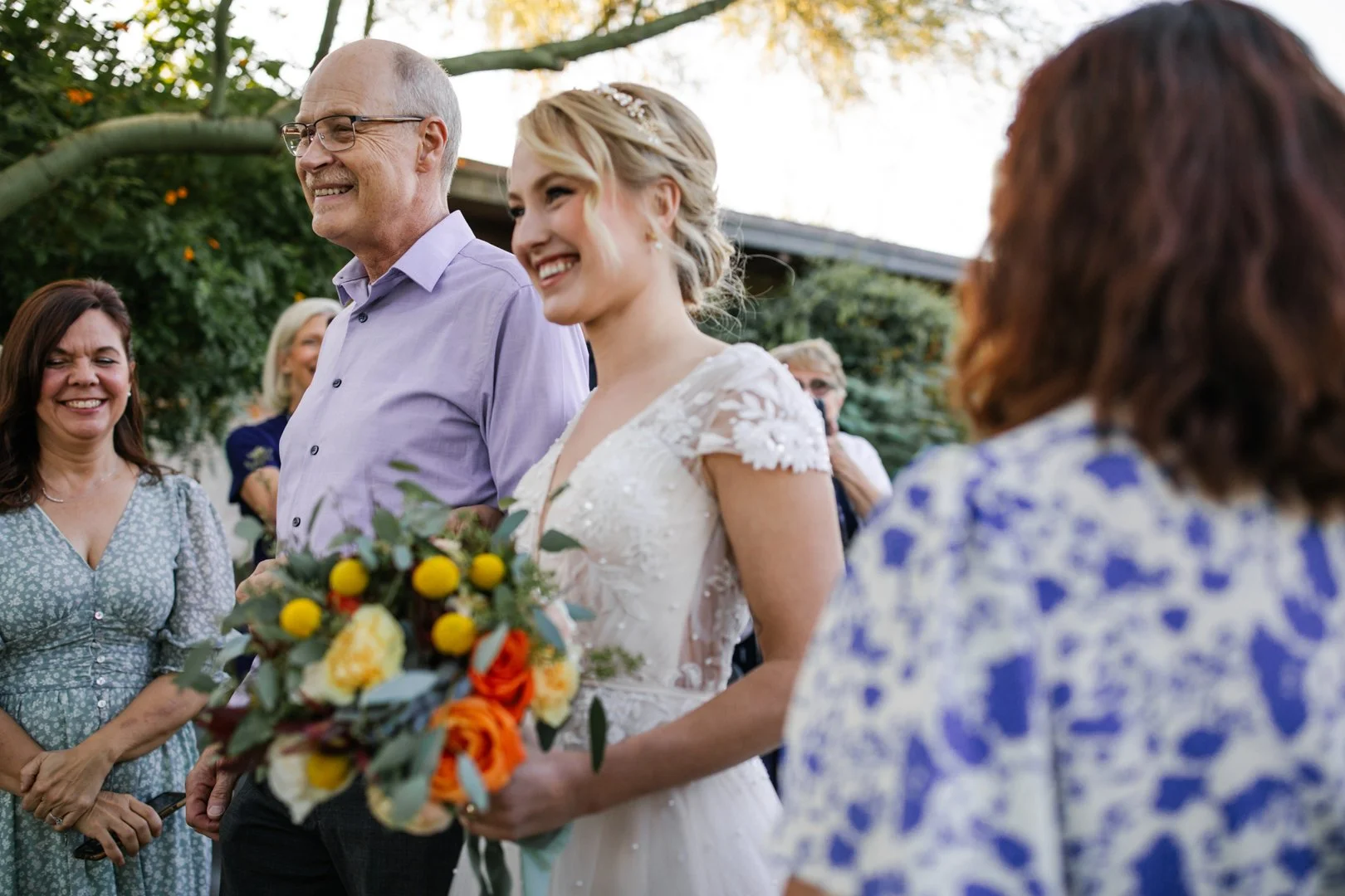 Micro Wedding at Midcentury Modern Home in Tucson, Arizona — Anna Zajac ...
