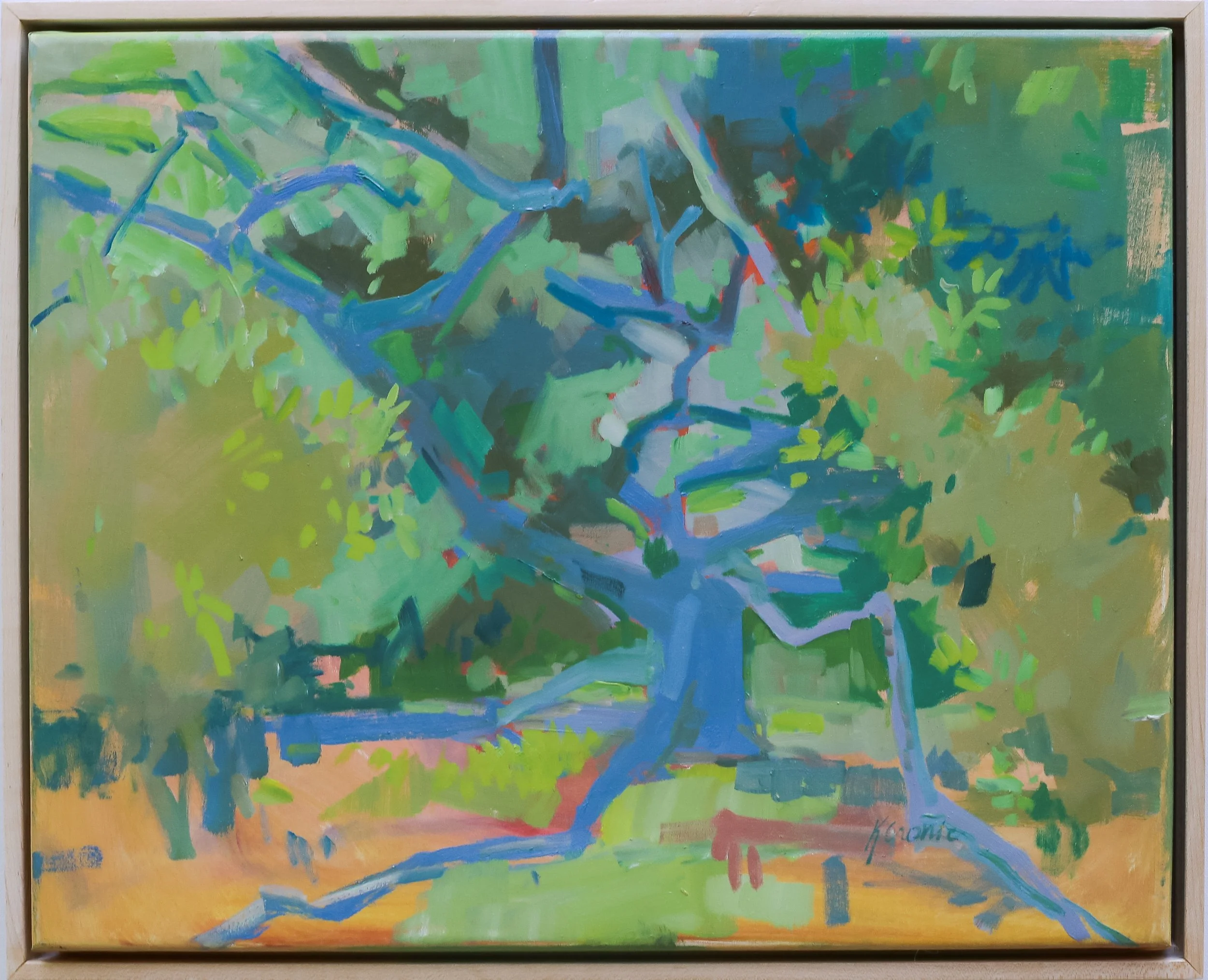 Large Impressionist Nature and Tree Paintings — Kristin Cronic | Fine ...
