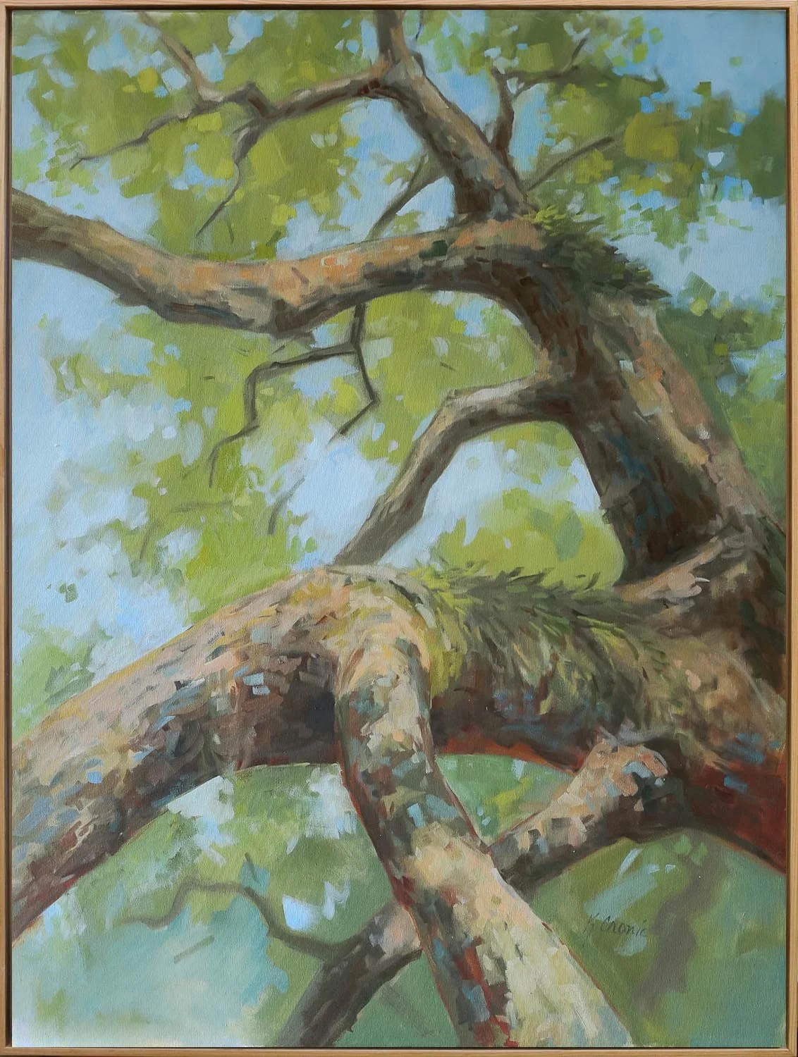 Large Impressionist Nature and Tree Paintings — Kristin Cronic | Fine ...