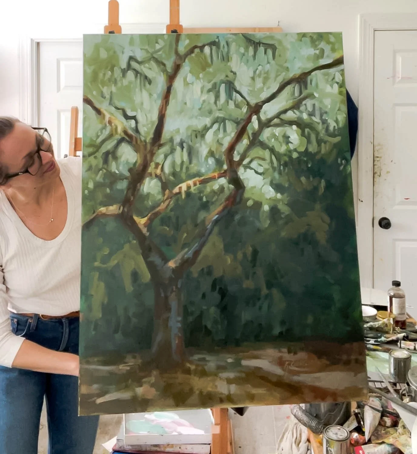 Large Impressionist Nature and Tree Paintings — Kristin Cronic | Fine ...