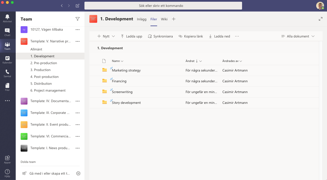 Collaboration with team members — Artmann Media