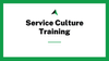 How to create service culture training — Jeff Toister