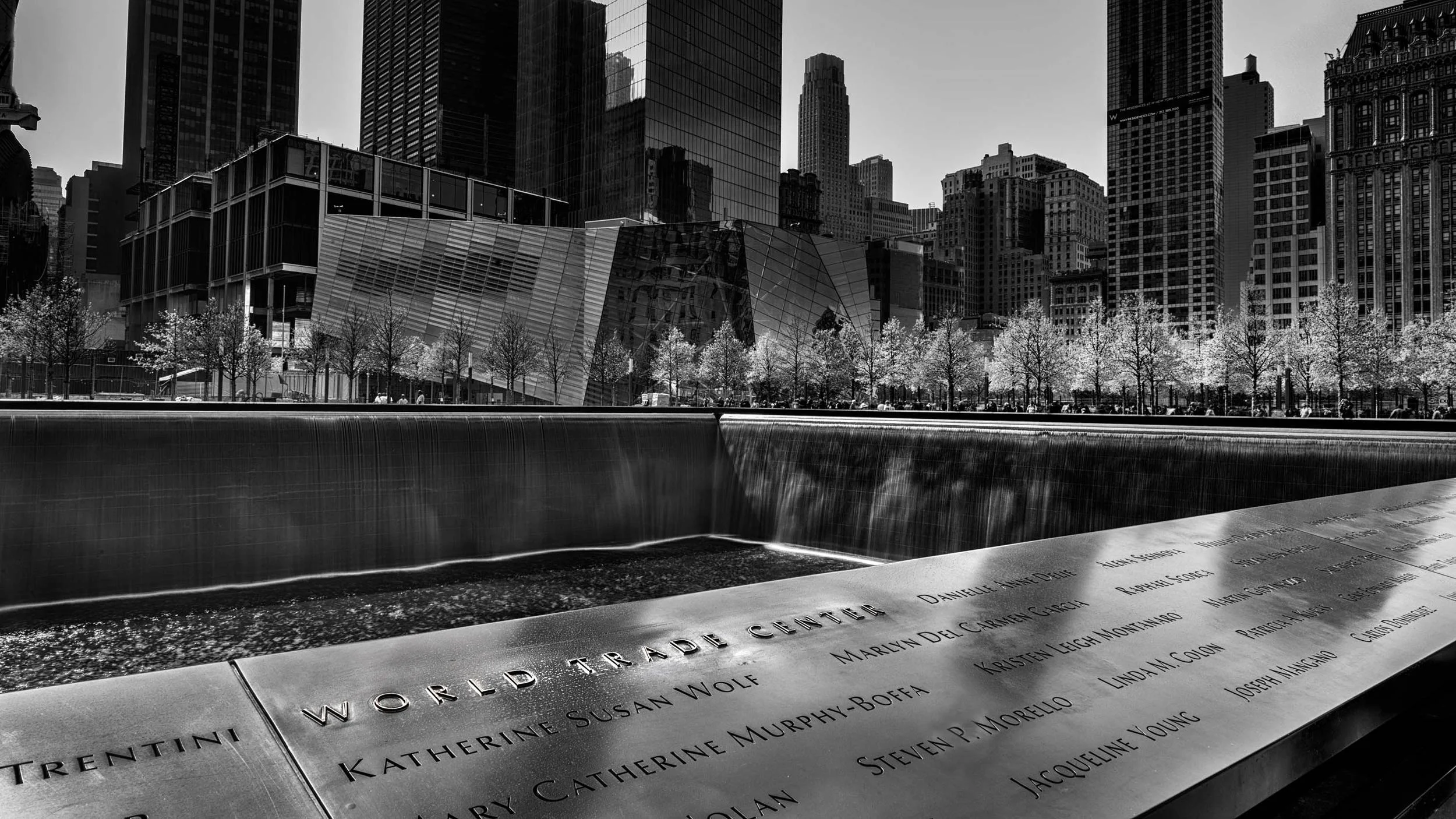 Quick Shot: World Trade Center Memorial — InTents Adventures