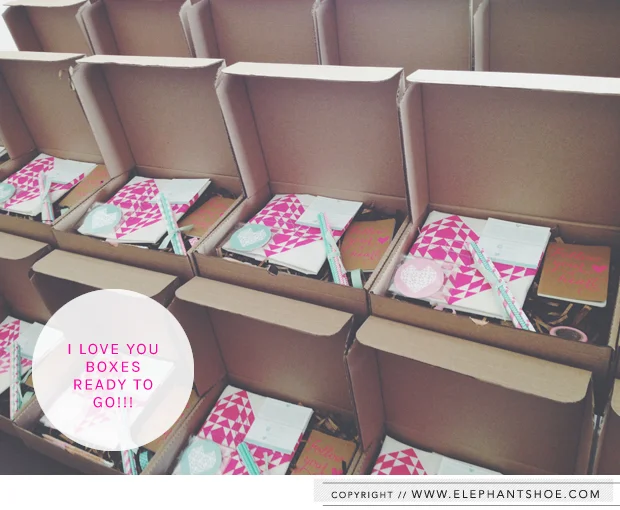 Novembers {follow your heart} "I Love You" Box — Elephantshoe blog