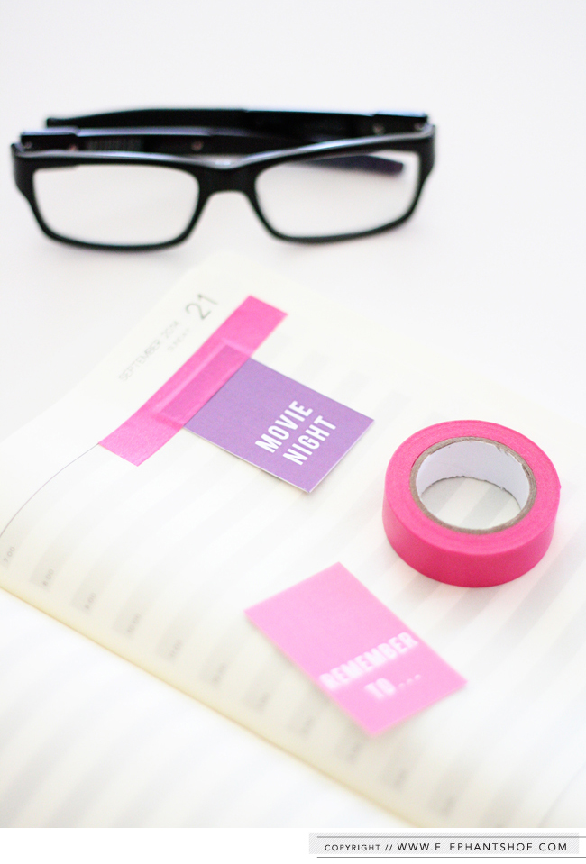 Our pretty blog - Decorate your Diary Free Printable — Elephantshoe blog