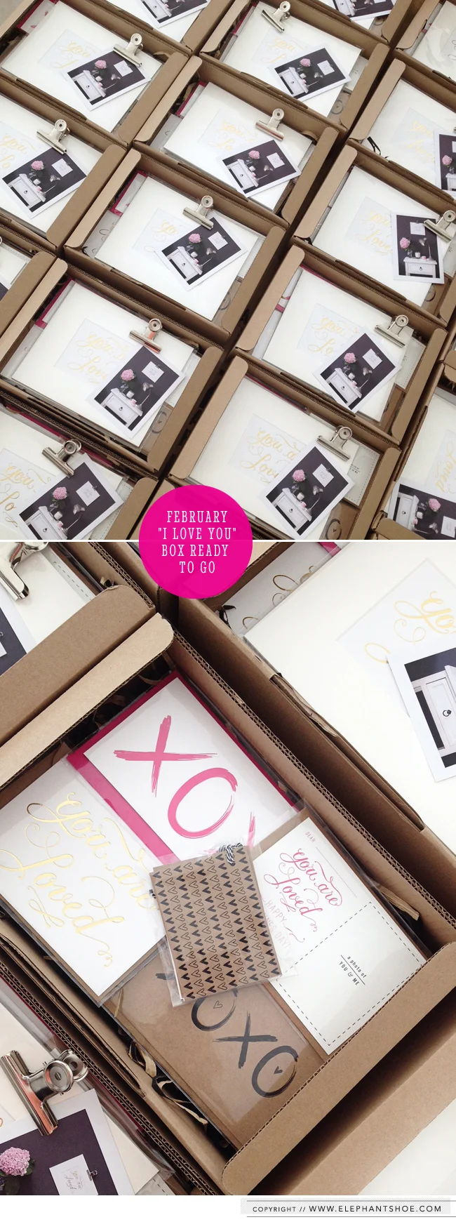February 2015 {You are Loved} “I Love You Box” — Elephantshoe blog