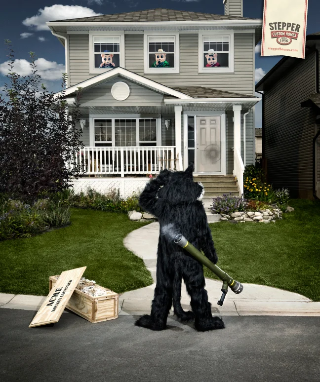 STEPPER CUSTOM HOMES — Cattleprod Creative