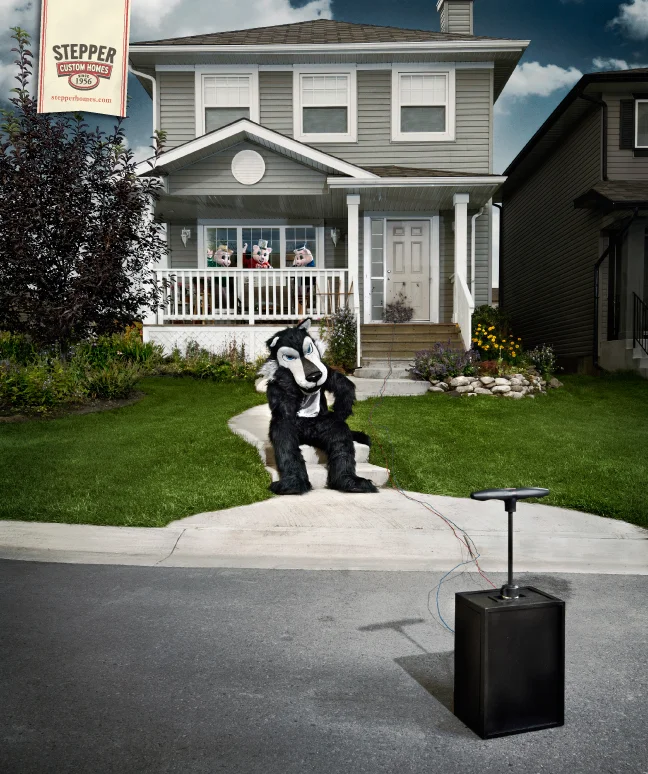 STEPPER CUSTOM HOMES — Cattleprod Creative