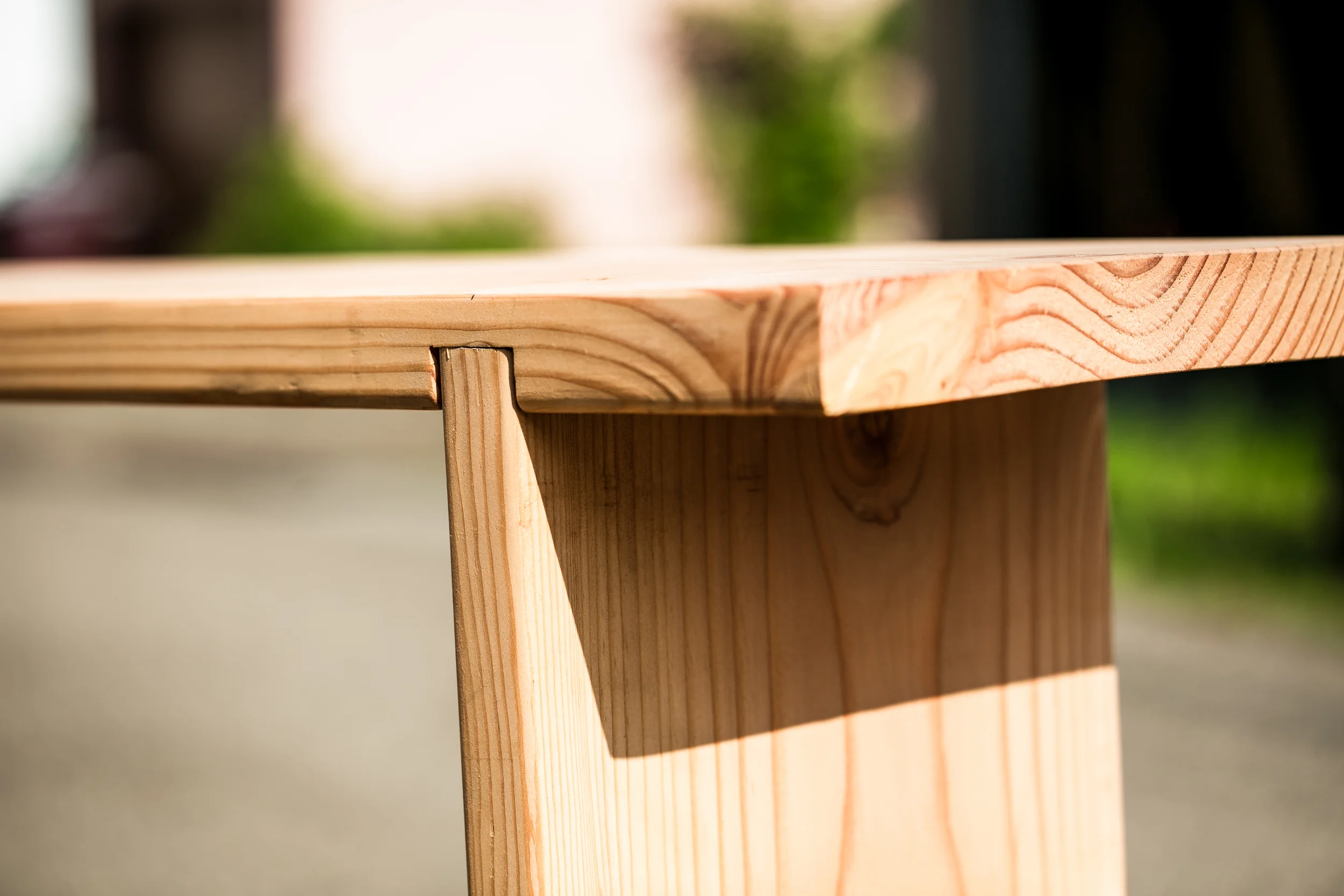 Douglas Fir Notch Table — TomCat Customs