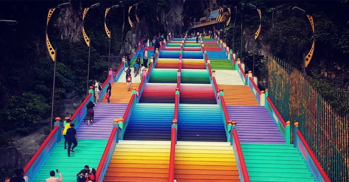Famous Temple Stairs