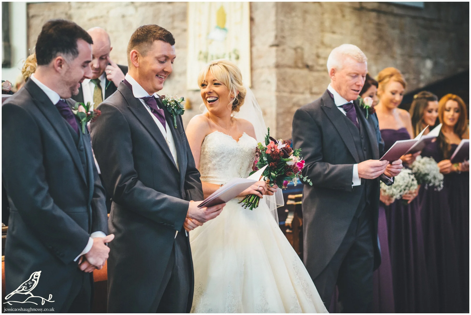 Jess & Jonathan's Just Before Christmas Wedding at Oh Me Oh My ...