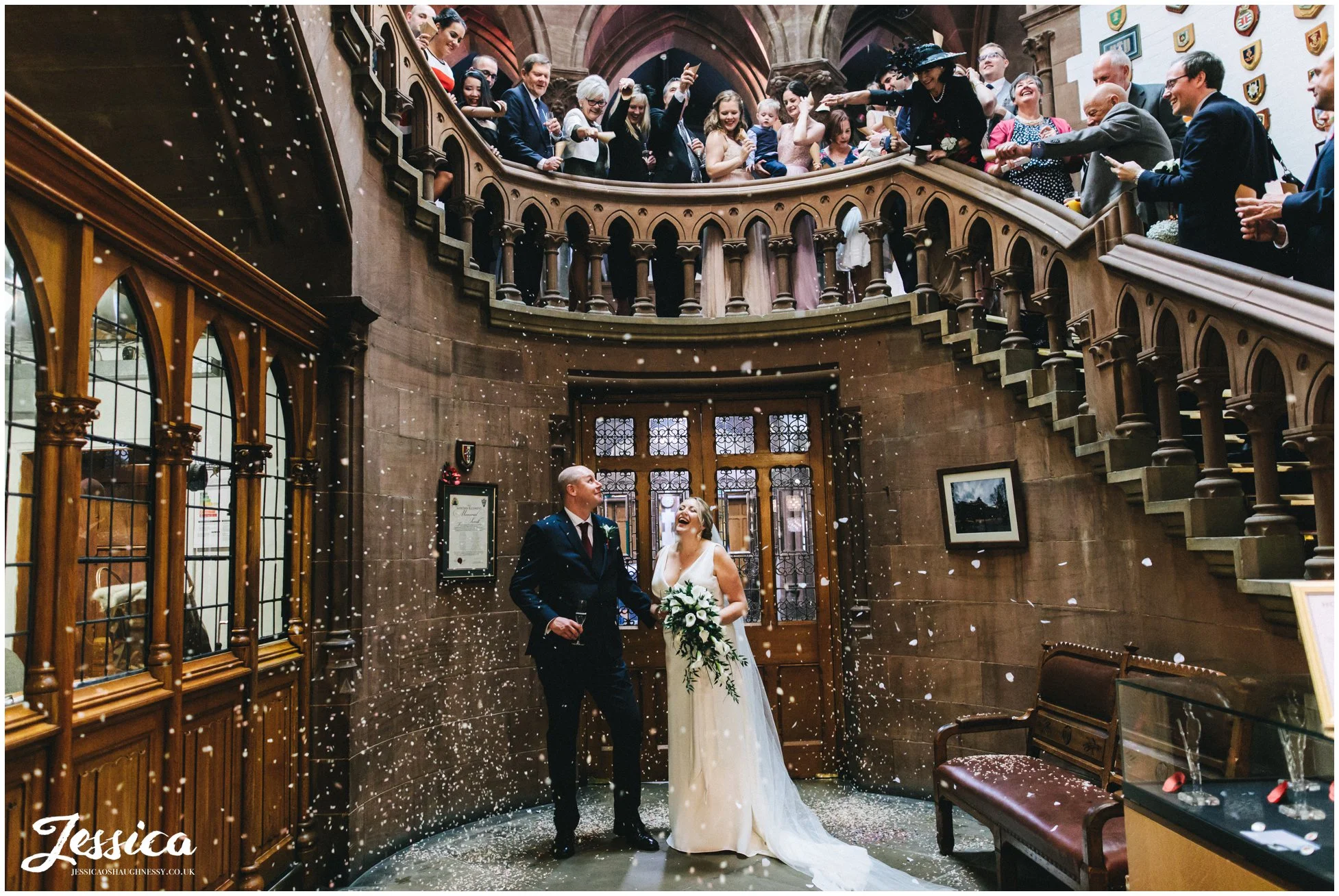 Maria & Matt's Chester Town Hall Wedding in Cheshire — Jessica O ...
