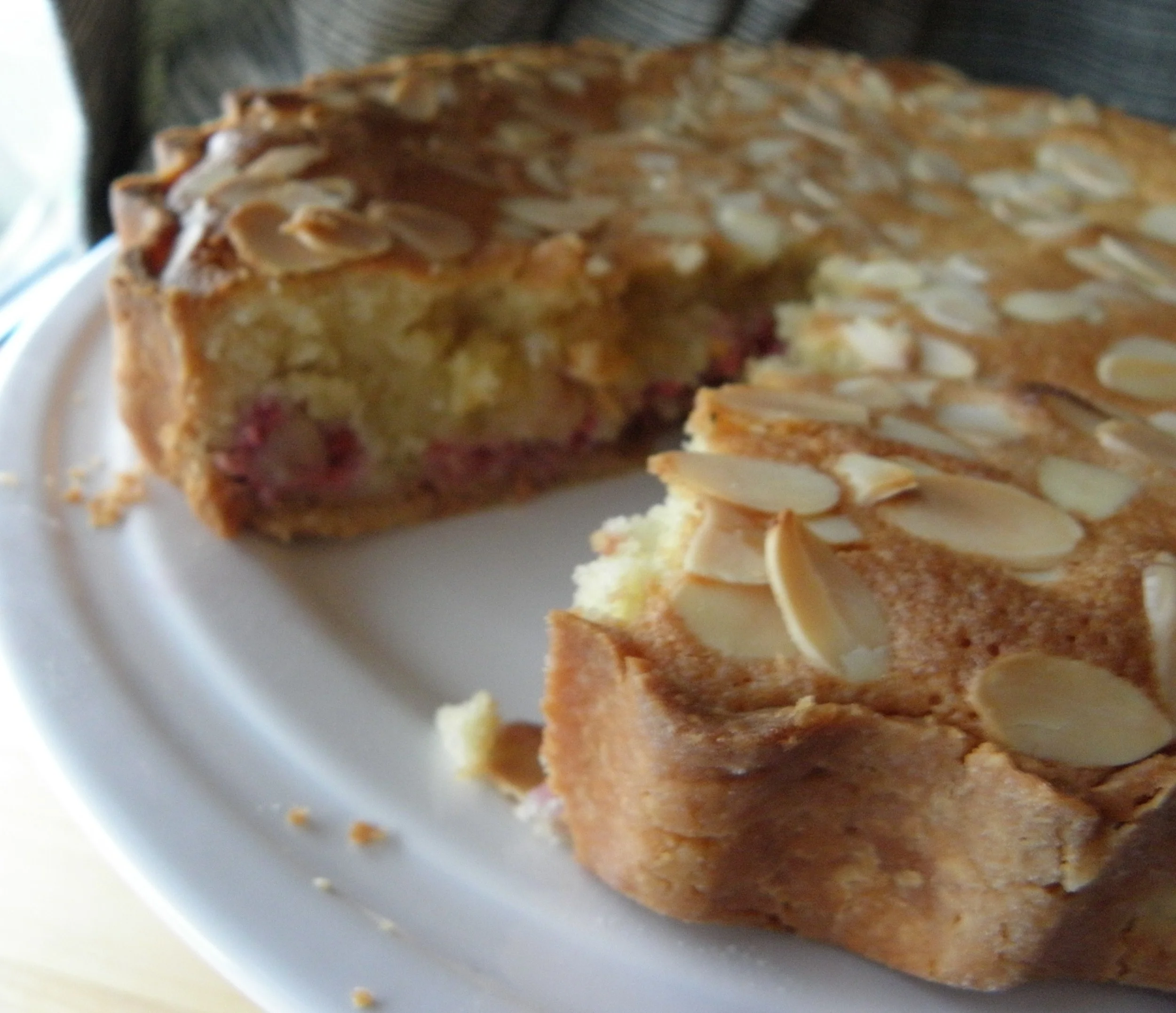 Raspberry Bakewell tart — HOWARD MIDDLETON