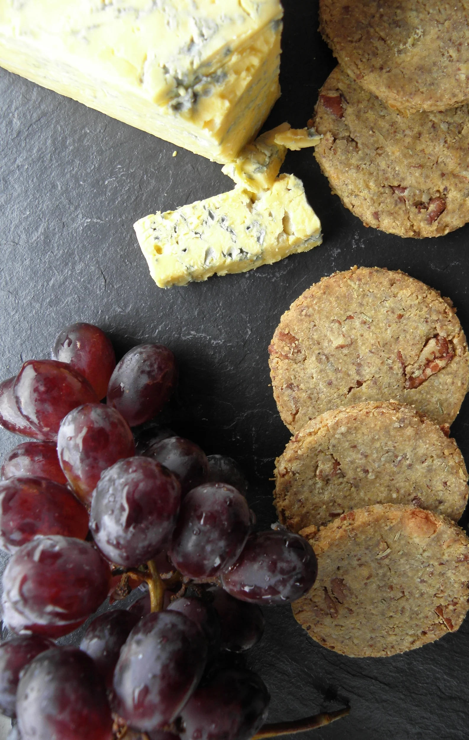 Harrogate Blue cheese and pecan biscuits — HOWARD MIDDLETON