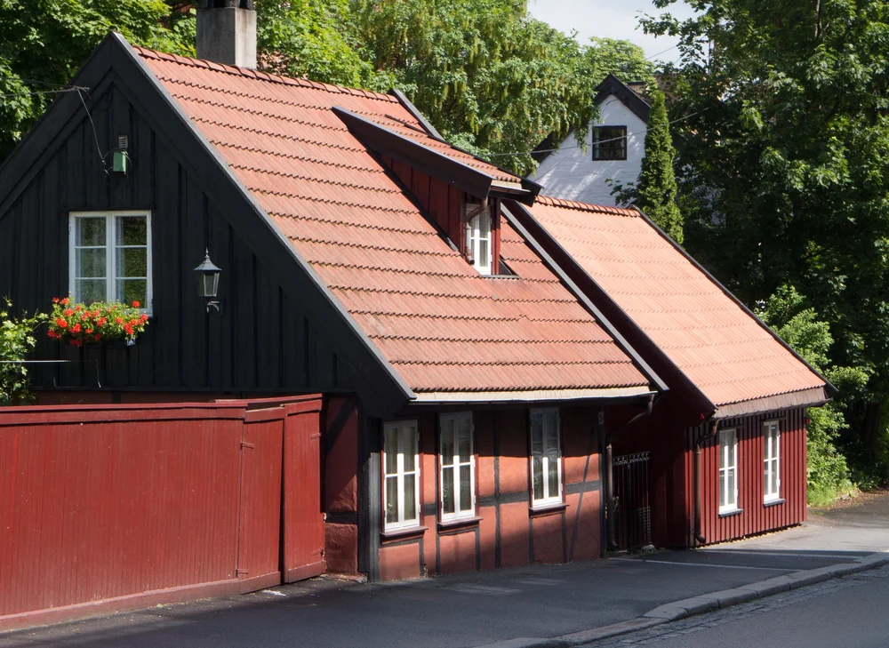 traditional colours for Nordic buildings — danish architecture and ...